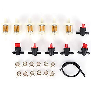 Fuel Shut Off Valve, Shut Off Valve Clamp Easy to Install High Accuracy for Home for Garden Tool