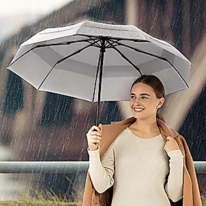 Repel Umbrella The Original Portable Travel Umbrella - Umbrellas for Rain Windproof, Strong Compact Umbrella for Wind and Rain, Perfect Car Umbrella, Golf Umbrella, Backpack, and On-the-Go
