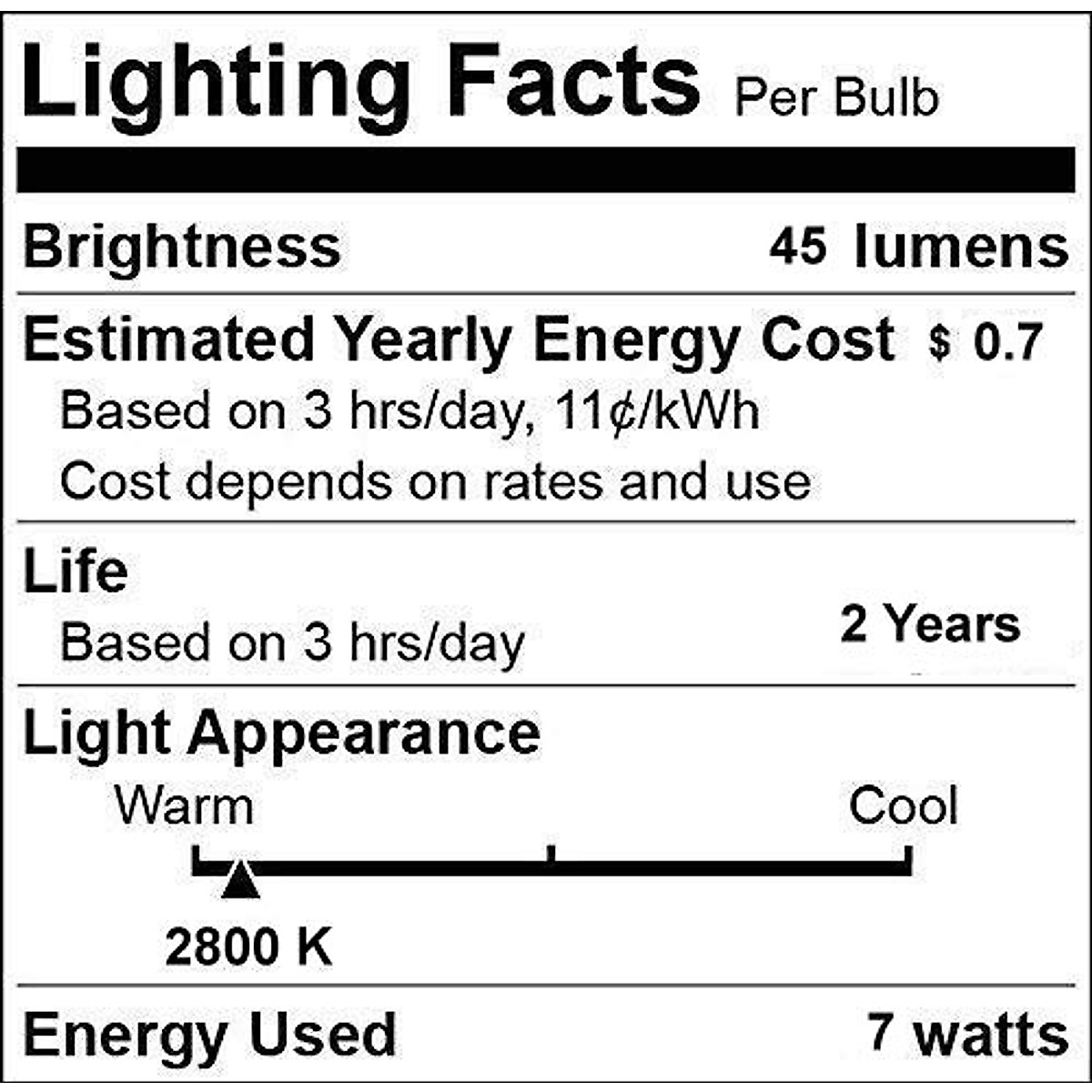 Mandala Crafts 7W 120v Night Light Bulbs Dimmable Himalayan Salt Lamp Bulbs - 12 C7 Bulbs E12 Small Bulbs for Christmas Village Light Bulbs Inflatable Light Bulb Replacement