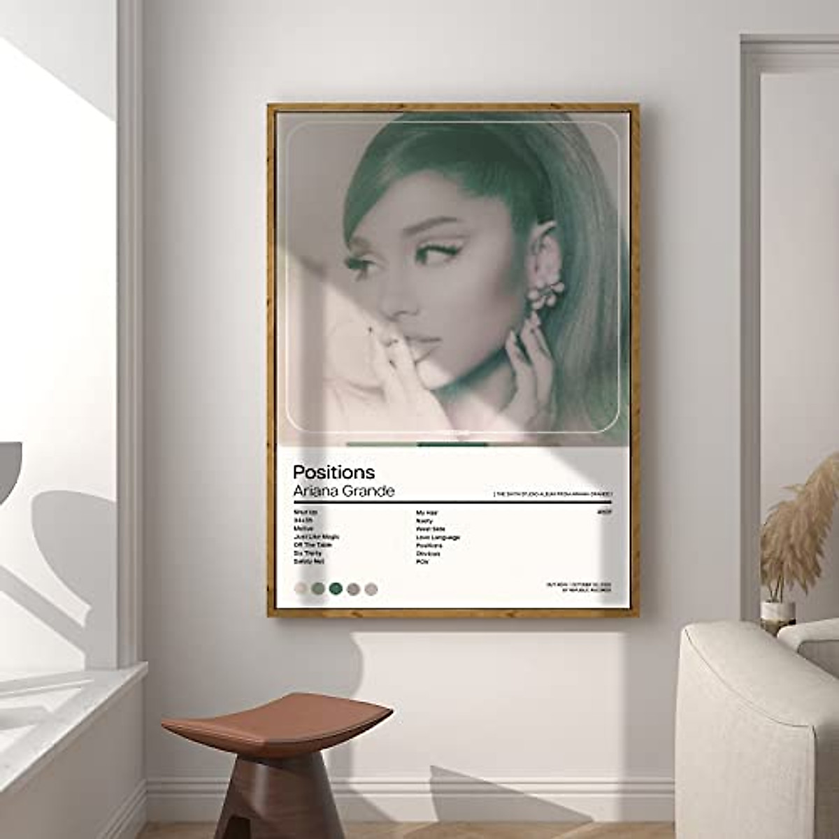 Gr.An.De Ar.Ia.Na Gift For Fan Positions Album Music 12X18 Unframed Poster