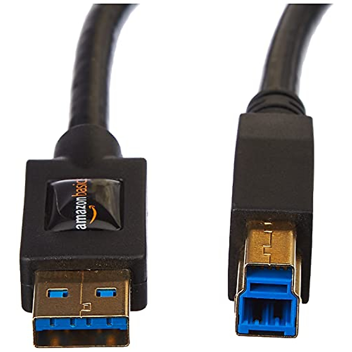 Amazon Basics USB 3.0 Cable - A-Male to B-Male Adapter Cord - 6 Feet (1.8 Meters) compatible with Personal Computer