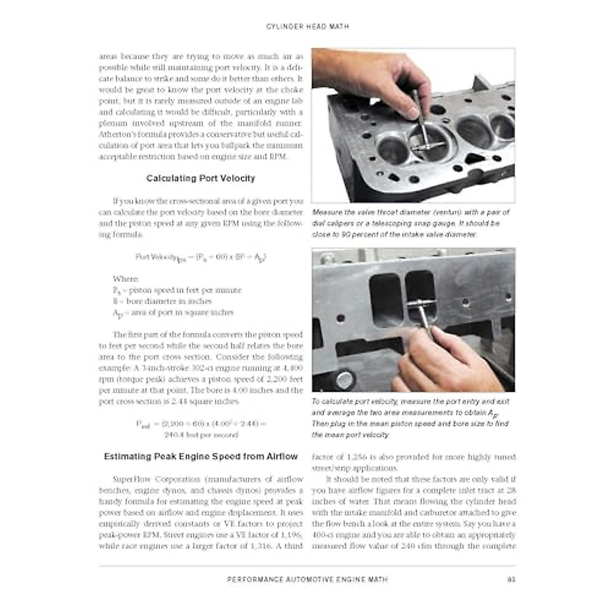 Performance Automotive Engine Math (Sa Design-Pro)