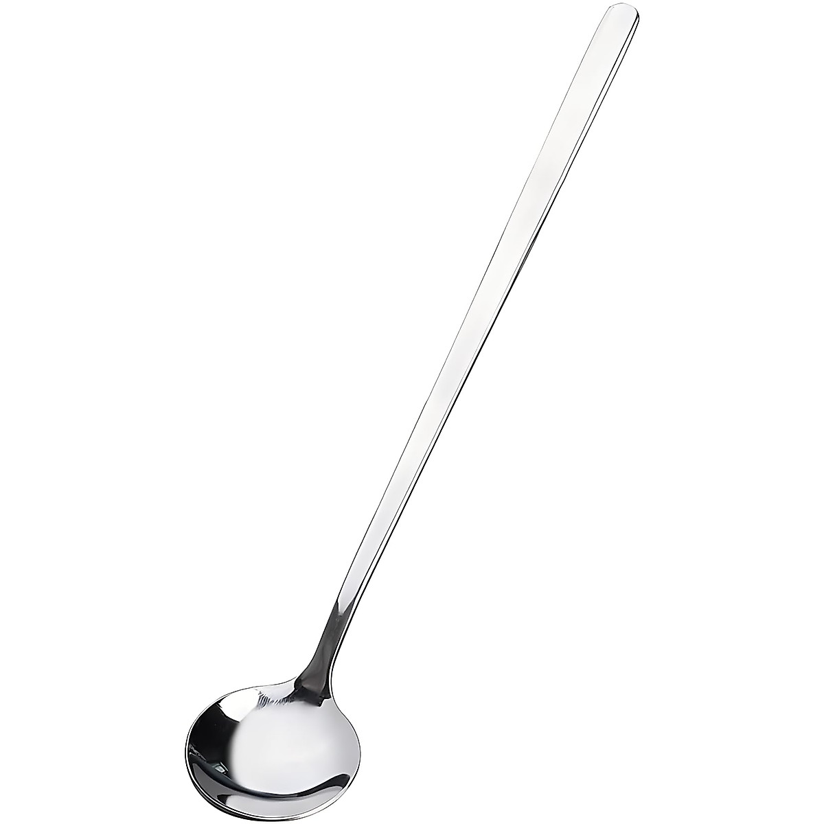 4-Pack 6-2/3-Inches Coffee Spoons, Stirring Spoons, Tea Spoons Long Handle, Gold Teaspoons, Gold Spoons, Ice Tea Spoons, Long Spoons for Stirring,Espresso Spoons Stainless Steel