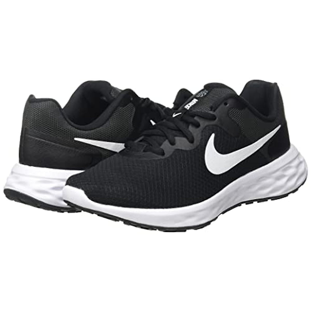 Nike Women's Revolution 6 Nn Shoes, Black/Dark Smoke Grey/Cool Gre, 10