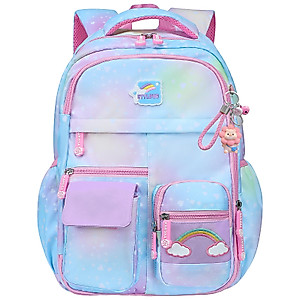 Stylifeo Backpack for Girls, Bookbag Elementary School Bags Anti-Theft Waterproof School Backpack for Girls Teens