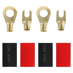 8/10GA Car Control Audio Cable Kit for Auto Amplifier Sub Woofer Wiring Power Amplifier Car Audio Sub Woofer Wire, AMP Wiring, Auto Audio Cables