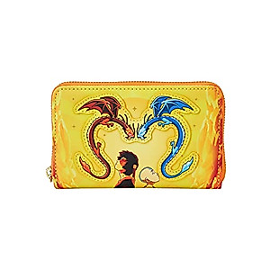 Loungefly Avatar The Last Airbender Fire Dance Zip Around Wallet