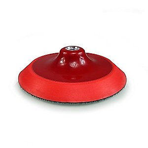 Torq BUFLC_302 R5 Rotary Backing Plate with Hyper Flex Technology, Red (6 Inch)