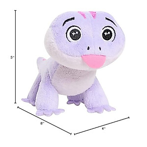 Disney Frozen Talking 9-inch Small Plush Bruni the Fire Spirit, Stuffed Animal, Salamander, Kids Toys for Ages 3 Up by Just Play