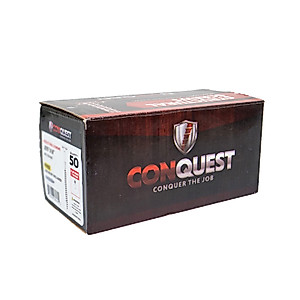 Conquest 0.275” x 3-½" T-30 Star Drive Structural Screws ICC Certified ESR-4613 (Pack of 50)