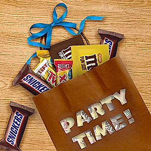 M&M'S, SNICKERS & TWIX Variety Pack Fun Size Milk Chocolate Candy Bars Assortment, 30.98-Ounce 55 Piece Bag