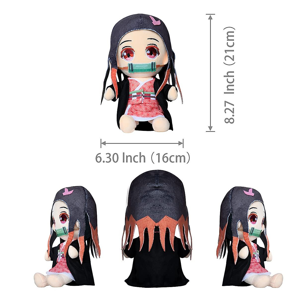 Anime Plush Toys,8"/21cm Cute Soft Stuffed Plushie Toys Home Decor Best Gift