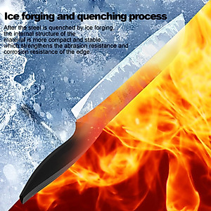 Chef Knife, 7IN Ultra Sharp Professinal Santoku Knife,German High Carbon Stainless Steel kitchen knives with Ergonomic Handle Design,Kitchen essentials for Chopping Vegetable and Cooking