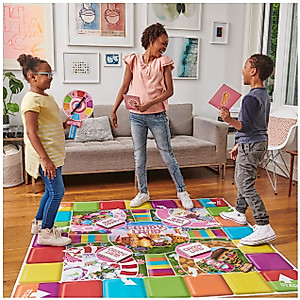 Giant Candy Land Game for Kids Party Board Game Indoor/Outdoor with Oversized Gameboard Summer Toy for Preschoolers, Kids, & Families Ages 4 and up