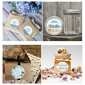 100-500 Pack Custom Stickers Personalized Labels, Customized Stickers with Any Image Logo and Text. Custom Stickers for Business Logo Thank You Labels