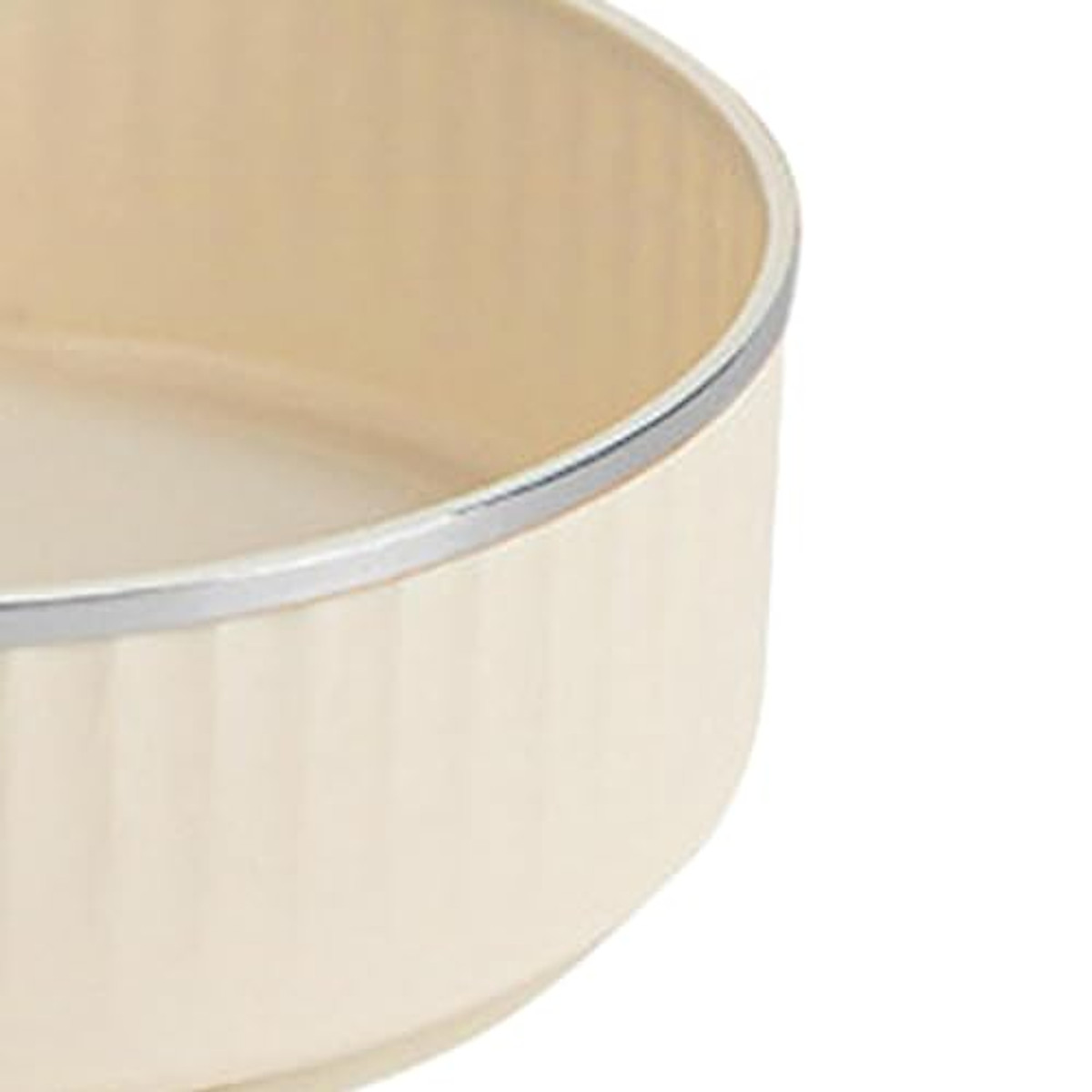 Lazy Susan Turntable Organizer Spice Rack Organizer Large Capacity Rotating Makeup Organizer for Cabinet Table Fridge Storage, White