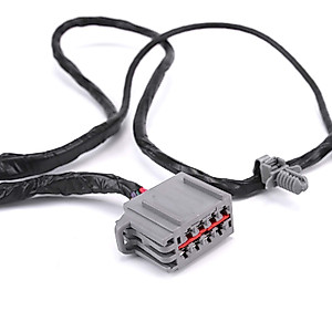 WEILEITE In-Dash Auxiliary Upfitter Switch Panel Kit Compatible With Ford F250 F350 F450 F550 F650 F750 2011-2016 Super Duty Replaces BC3Z14A303B AL3Z13D730AA AL3Z-13D730-AA