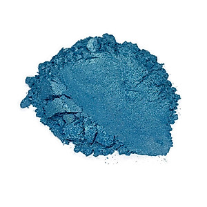 *Bora Bora* Blue Premium Black Diamond Mica Powder Pigments | Versatile DIY Arts and Crafts Additive | Ideal for Resin, Epoxy, Soap Making, Acrylic, Woodworking, and Bath Bombs