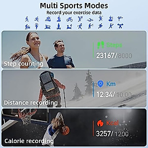 TaiSounds Smart Watch for Women Men 1.95 Display Bluetooth smartwatch for Women Men