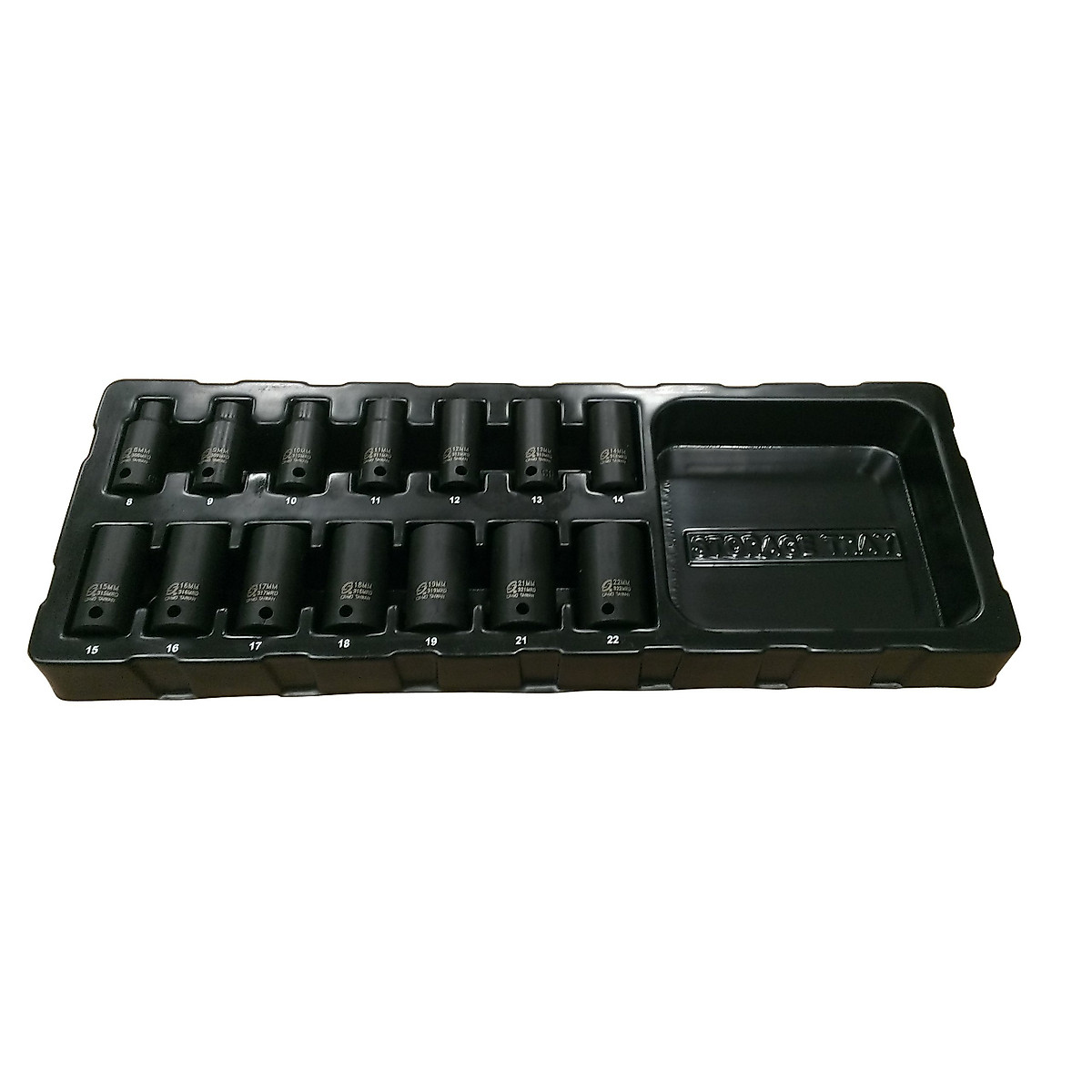 Sunex 3328 Sunex 3328 3/8-Inch Drive Metric Mid-Depth Impact Socket Set, 14-Piece