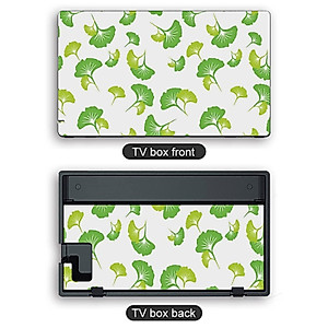 Vintage Ginkgo Biloba Funny Print Skin Cover For Switch Console and Switch Lite Slim Protector Sticker
