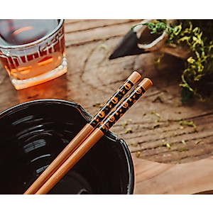 Toynk Disney Nightmare Before Christmas Scary Jack 20-Ounce Ramen Bowl With Chopsticks