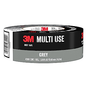 3M Multi-Use Duct Tape for Home & Shop, 1.88 inches by 60 yards, 2960-A, 1 roll