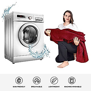 KIKILIVE Wearable Blanket Hoodie for Women and Men, Oversized Blanket Sweatshirt with Hood Pocket and Sleeves, Super Warm and Length Flannel Fleece Blanket for Adults