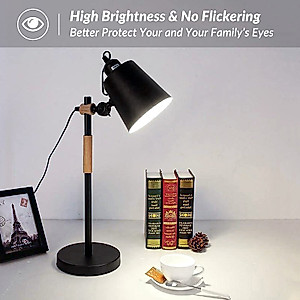 Dimmable Vintage LED Edison Light Bulbs 100W Equivalent, 8W ST58 Daylight White 5000K 1200Lumens ST19 Antique LED Filament Bulbs, E26 Base, Clear Glass, CRI90+, Great for Home Bathroom Kitchen(4 Pack)