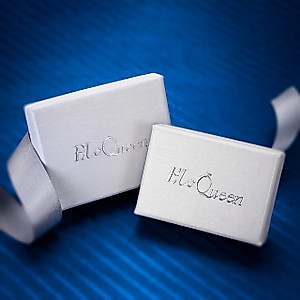 EleQueen Women's Gold-tone Austrian Crystal Teardrop Pear Shape 2.4 Inch Long Clip-on Dangle Earrings Iridescent AB