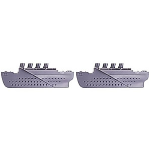2pcs Boys Reading Titanic Students Office Kids Girls Shape Gift Shaped Wacky DIY Funny Abs Book Craft Adults Bookmarks Women Bookmark Lovers Grey for Plastic Mark