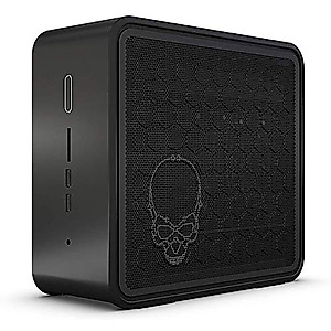 Intel NUC 9 NUC9i9QNX Home and Entertainment Desktop Black (Intel i9-9980HK, 8GB RAM, 128GB PCIe SSD, Intel UHD 630, WiFi, Bluetooth, 1xHDMI, SD Card, Win 10 Pro) with USB Hub
