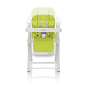 Inglesina Gusto Folding Convertible High Chair For Baby & Toddler Chair With Removable Tray, Cream