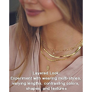 Jewelplus 14K White Gold Chain - 2.2mm Diamond-Cut Cable Chain Necklace - 24", Exquisite Round Design, Ideal for Layering, Premium Polished Finish, Strong Lobster Clasp