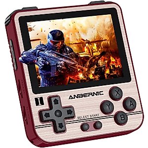 BAORUITENG RG280V Handheld Game Console with 16 + 64G TF 5000 Games 64Bit 2.8inch IPS Screen, Retro Game Console Opening Linux Tony System Portable Video Game Console