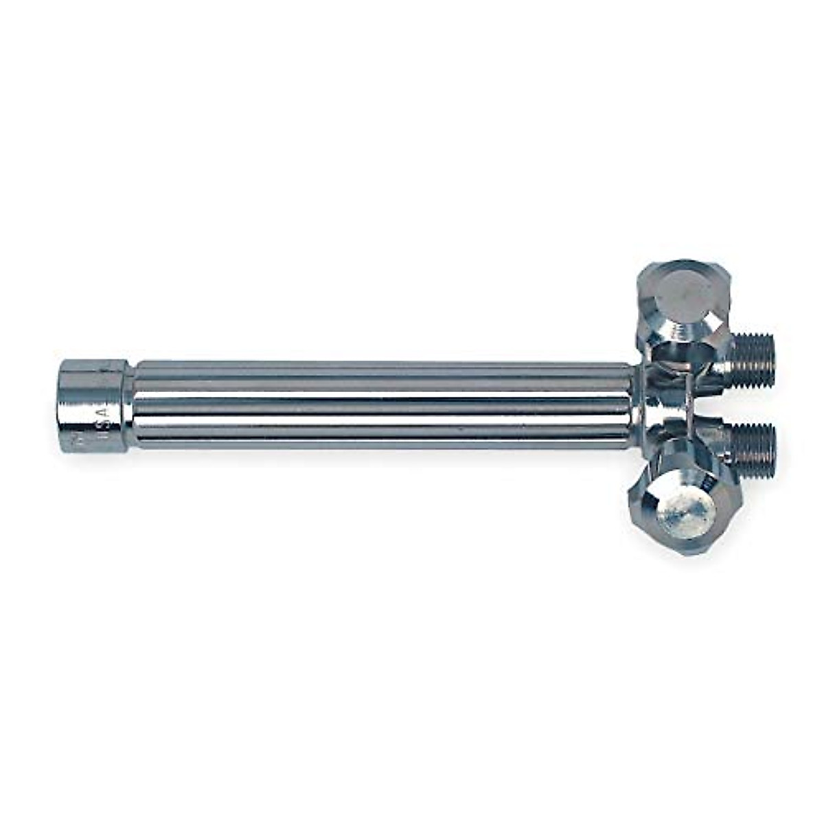 MILLER ELECTRIC Torch Handle, Medium Duty, 7" Length, 15/16" Handle Dia, 9/16"-18 RH, LF Inlet Connection