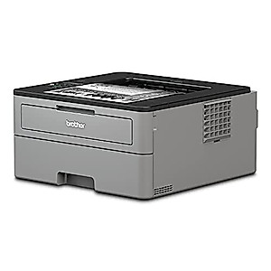 Brother HL-23 25DW Series Wireless Compact Monochrome Laser Printer - Mobile Printing - Auto Duplex Printing - USB Connectivity - Up to 26 Pages/min - 250 Sheets/tray - 1-line LCD Display + HDMI Cable