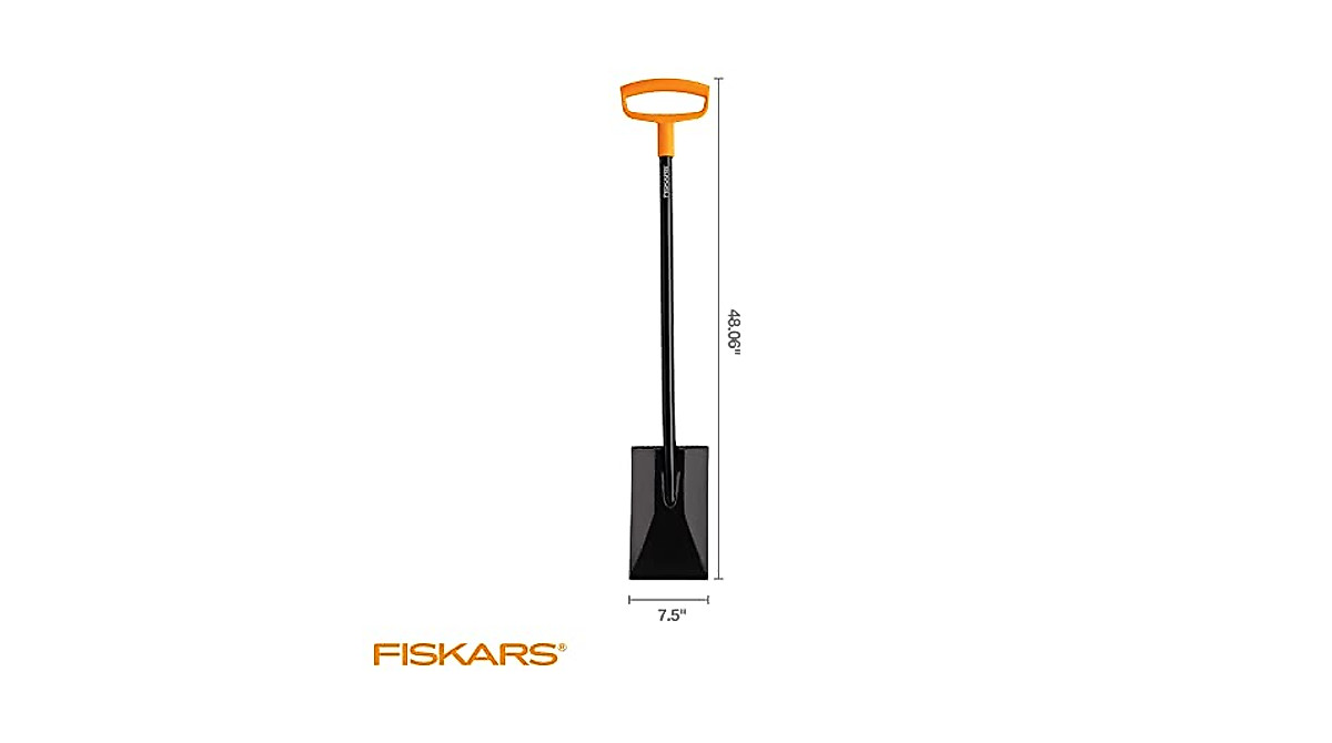 Fiskars Steel Flat Spade: Perfect for Edging & Digging
