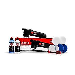Adam’s Swirl Killer 12mm Car Buffer Polisher Kit - Orbital Polishing Paint Correcting Buffer Tool - Car Scratch Remover, Correcting Polish - Use Post Car Wash Clay Bar & Pre Wax or Ceramic Coating