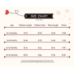 Baby Boys' Mommy's Little Valentine Outfit Clothes Cute Romper (6-12 Months)