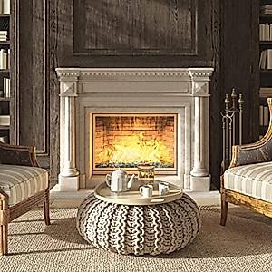 GASPRO 30-Pound Fire Glass Beads - 1/2-Inch Luster Fire Glass for Fireplace, Fire Pit, Endless Summer Fire Pit Table, Outland Living Fire Pit Table，Bond Canyon Fire Pit Table and More