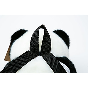 Lhcn021 Plush filled panda doll backpack, suitable for student travel and shopping backpack