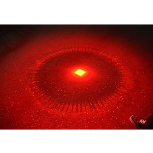 WAYLLSHINE (Pack of 4 Single Mode Red Light Flashlight, 1 Mode Red LED Flashlight Red Flashlight Torch, Red LED Red Light for Astronomy, Aviation, Night Observation
