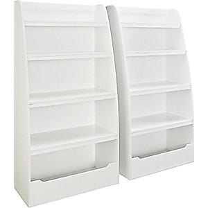 Ameriwood Home Hazel Kids' 4 Shelf Bookcase, White