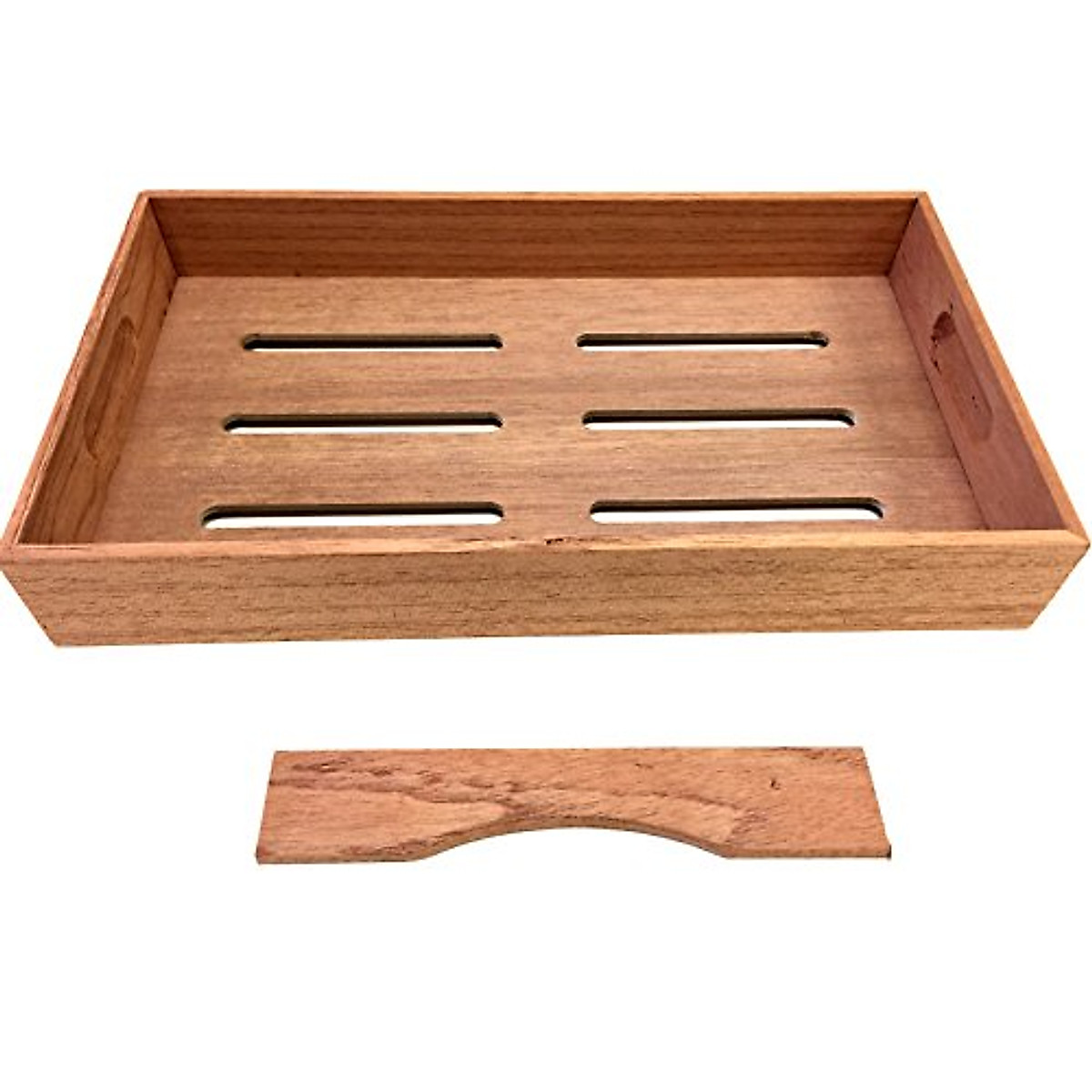F.e.s.s. Fess Storage versatility Cedar Tray with Adjustable Divider
