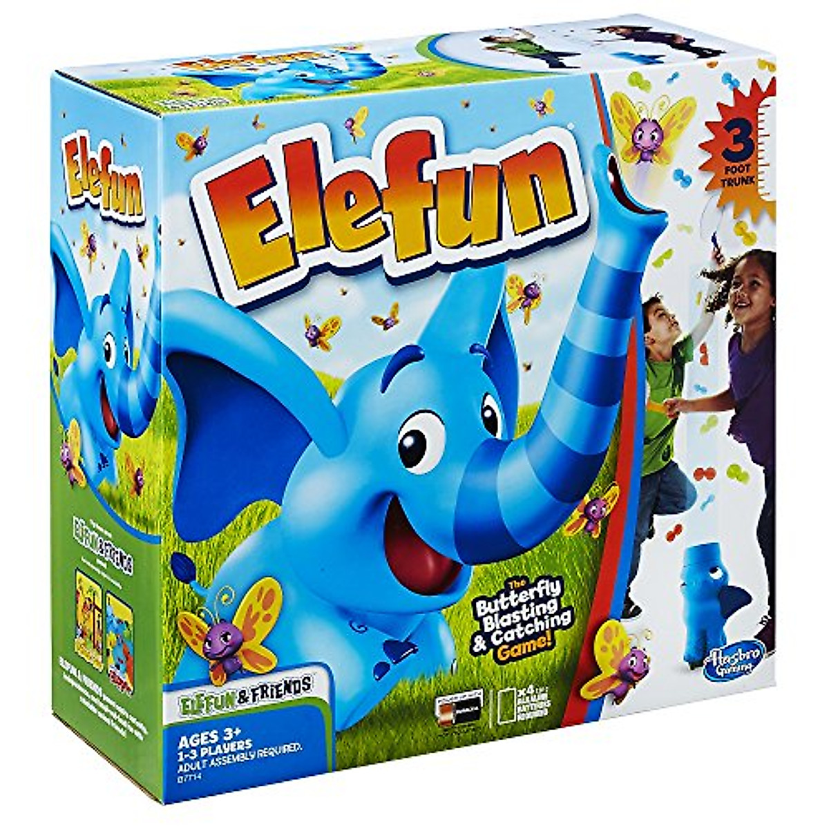 Hasbro Gaming Elefun and Friends Elefun Preschool Game With Butterflies and Music, Kids Games Ages 3 and Up, Board Games for Kids