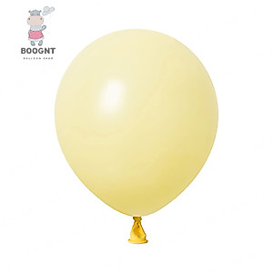 Boognt DIY Pink Yellow White Balloon Garland Kit Arch Kit 160PCS Balloons for Lemonade Girls First Birthday You are my Sunshine Kids Bee Day Sunflower Oh Baby Shower Bridal Shower Balloon Party Decor