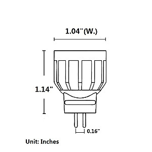 Arrownine MR8 Led Bulb 2.5Watt Equivalent to 20Watt Halogen Bulb 9-15V AC/DC Aluminum Heat Dissipation Base for Landscape Lighting Exterior Dormer Lighting Soft Warm White 2700K 2-Pack