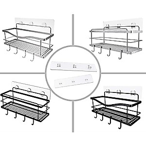 KESOL 2 Pack Adhesives for Shower Caddy/Holder