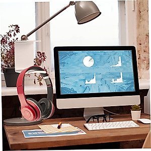 UKCOCO Sturdy and Sturdy Headset Stand Aluminum Alloy Brackets for Gaming Headphones Prevent Scratches